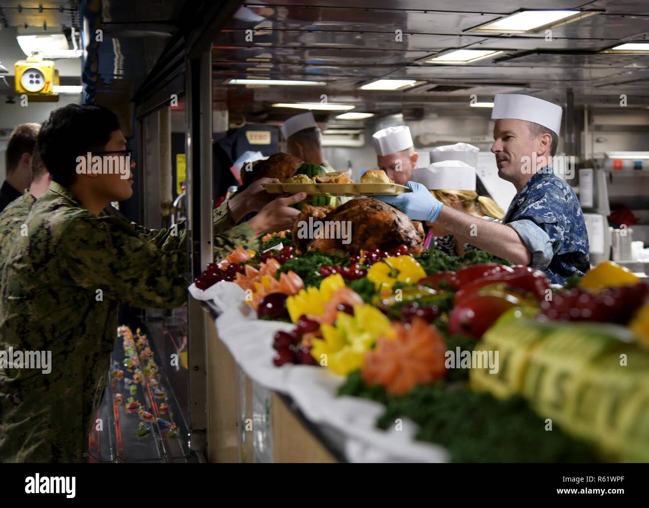 SASEBO, Japan (Nov. 22, 2018) - Capt. Colby Howard (right), commanding ...