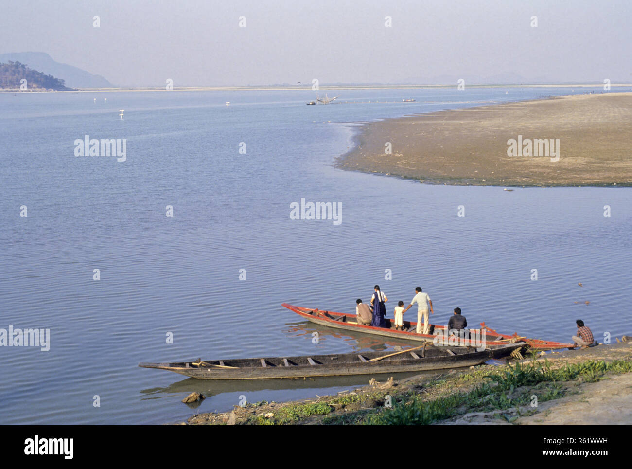 brahmaputra river, assam, india Stock Photo - Alamy
