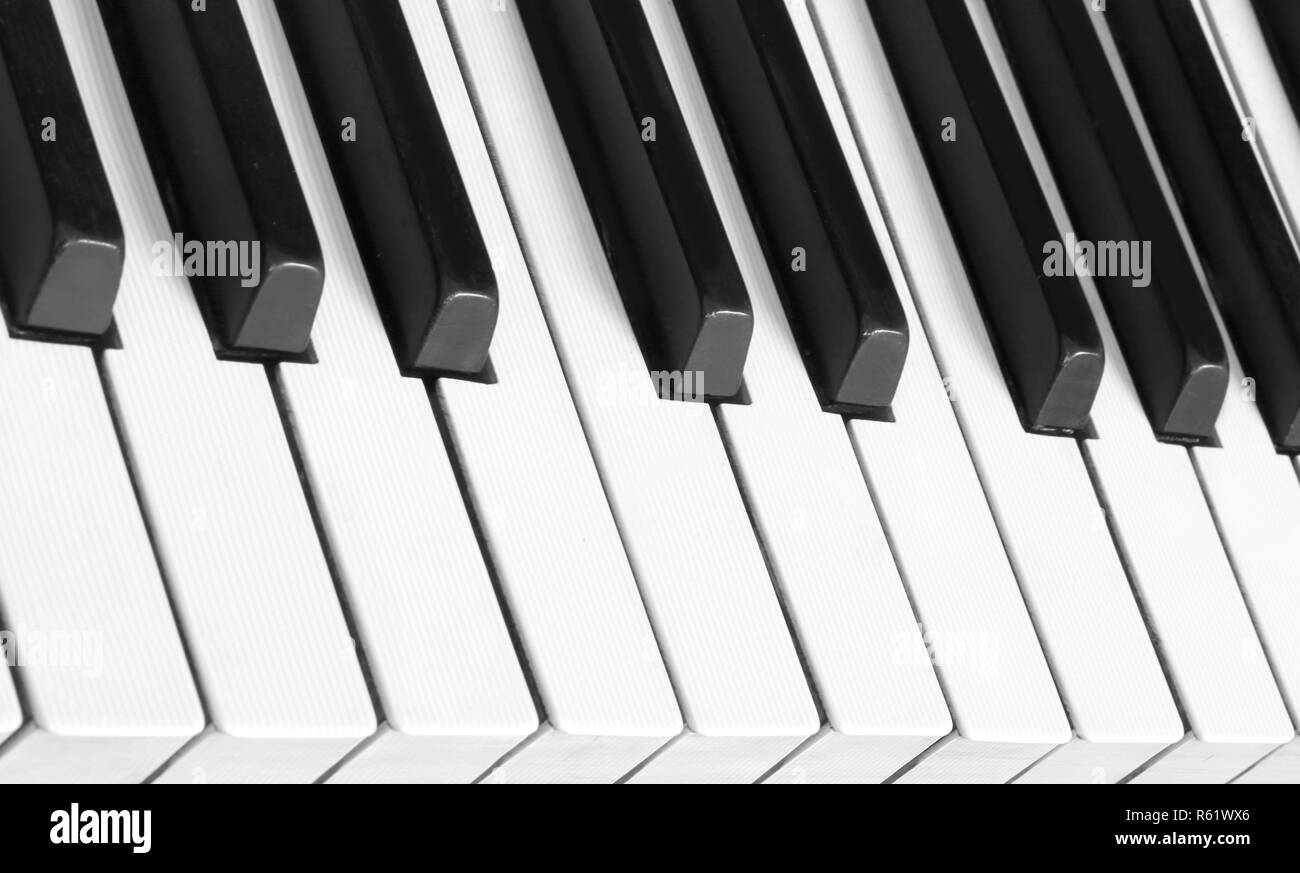 Perfect background of a keyboard piano ideal as a backdrop for musical ...