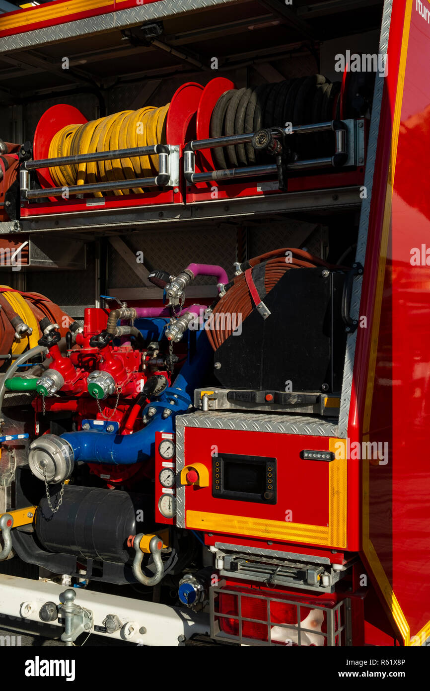 Fire truck gauges hi-res stock photography and images - Alamy