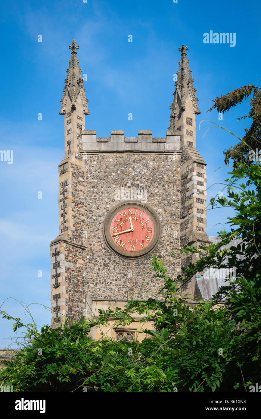Norwich city clock hi-res stock photography and images - Alamy