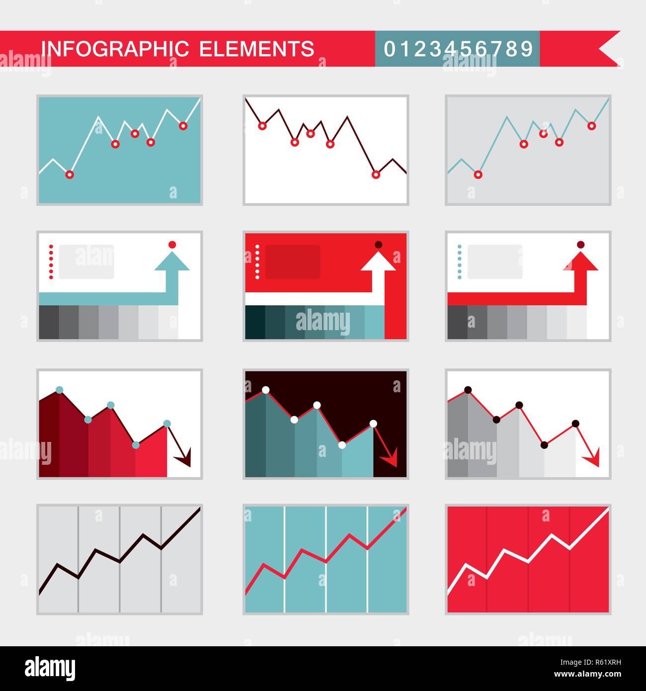 Cool infographic design bright hi-res stock photography and images - Alamy