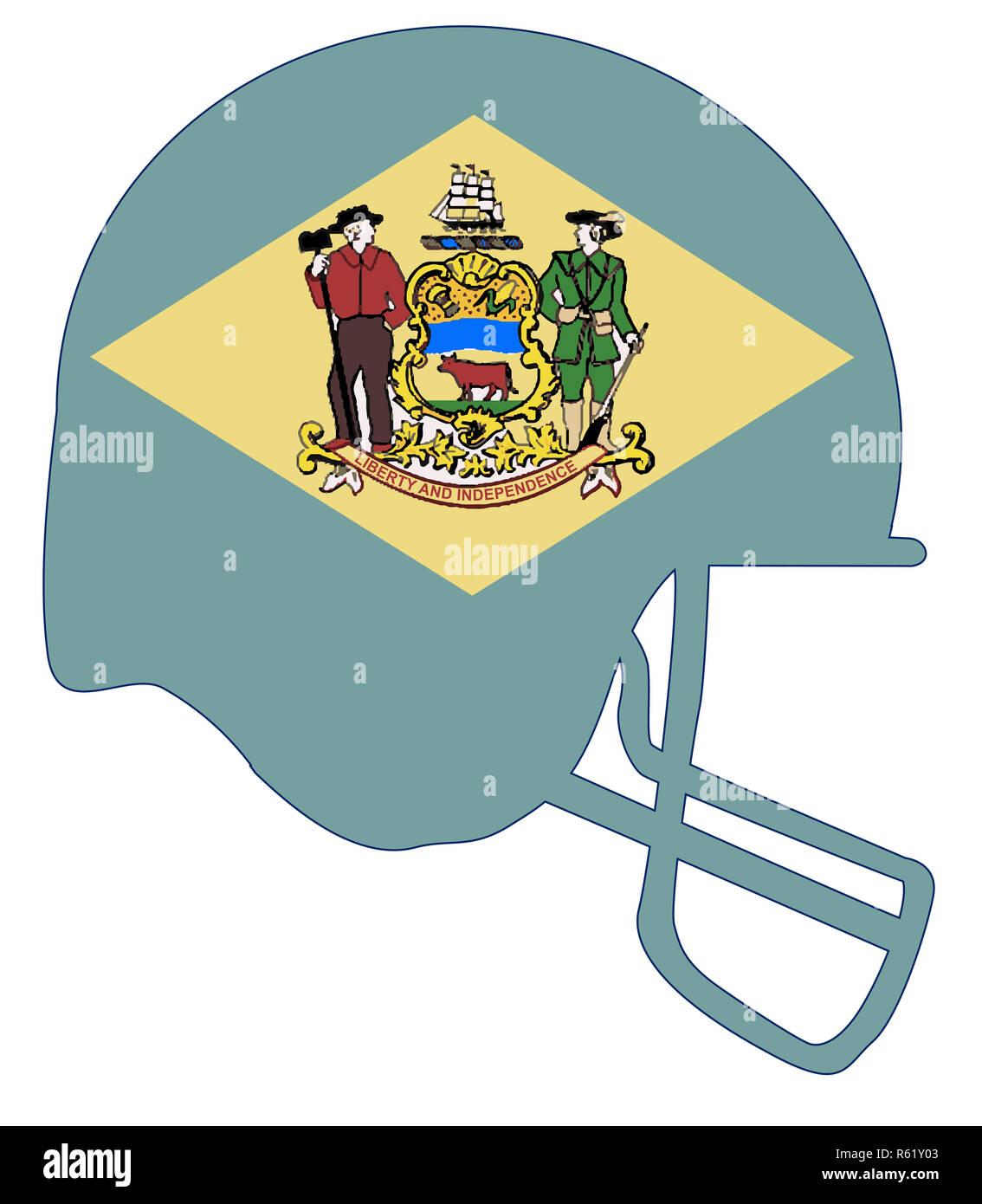 Delaware football hi-res stock photography and images - Alamy