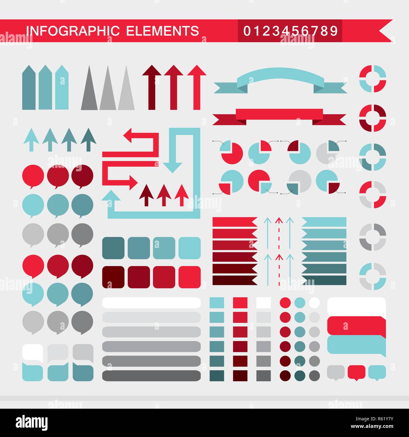 Infographic charts infochart elements hi-res stock photography and ...