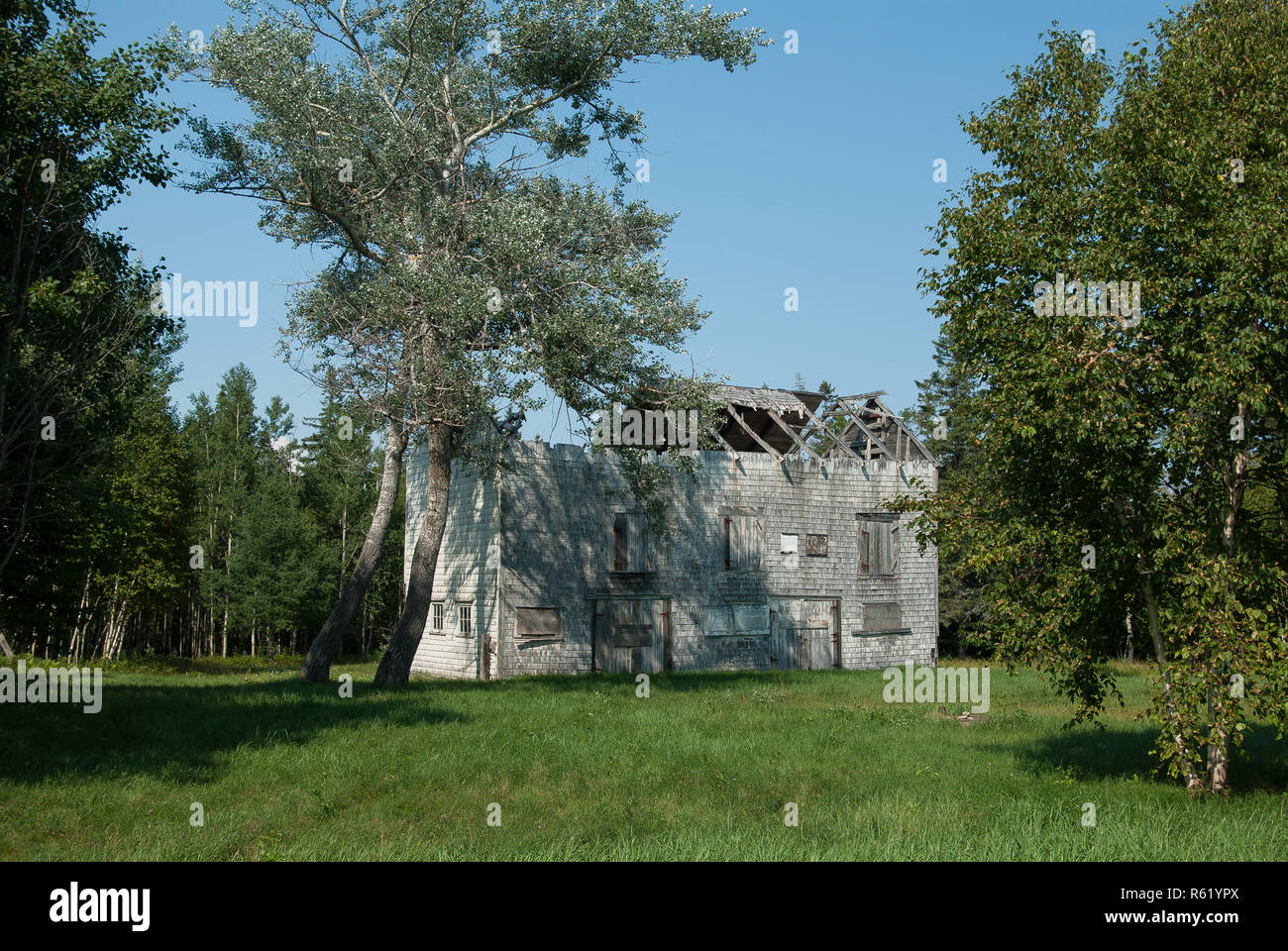 old barn on panmure island on prince edward island canada lost place ...
