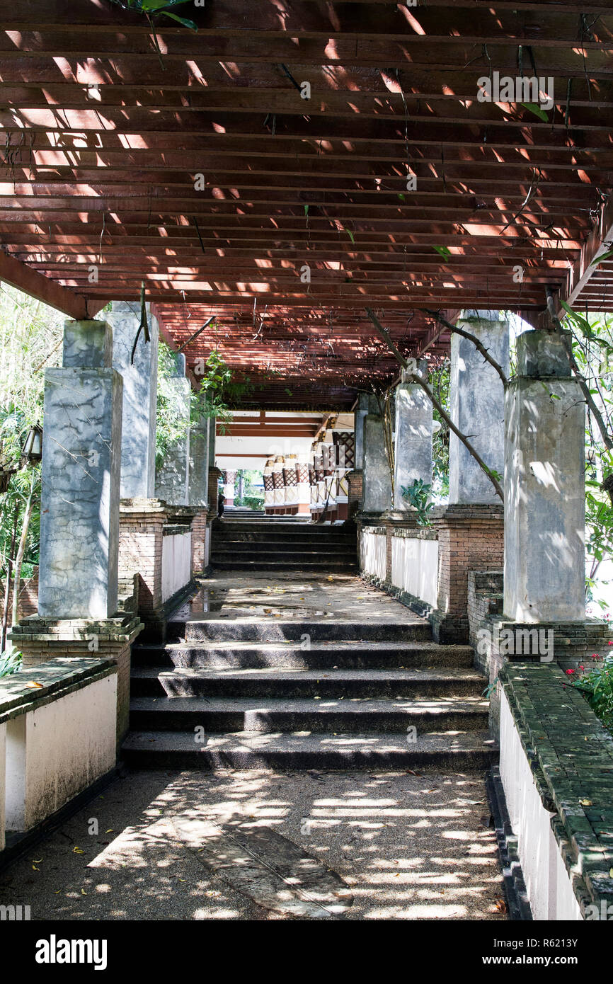 stairs walkway path concrete Stock Photo - Alamy