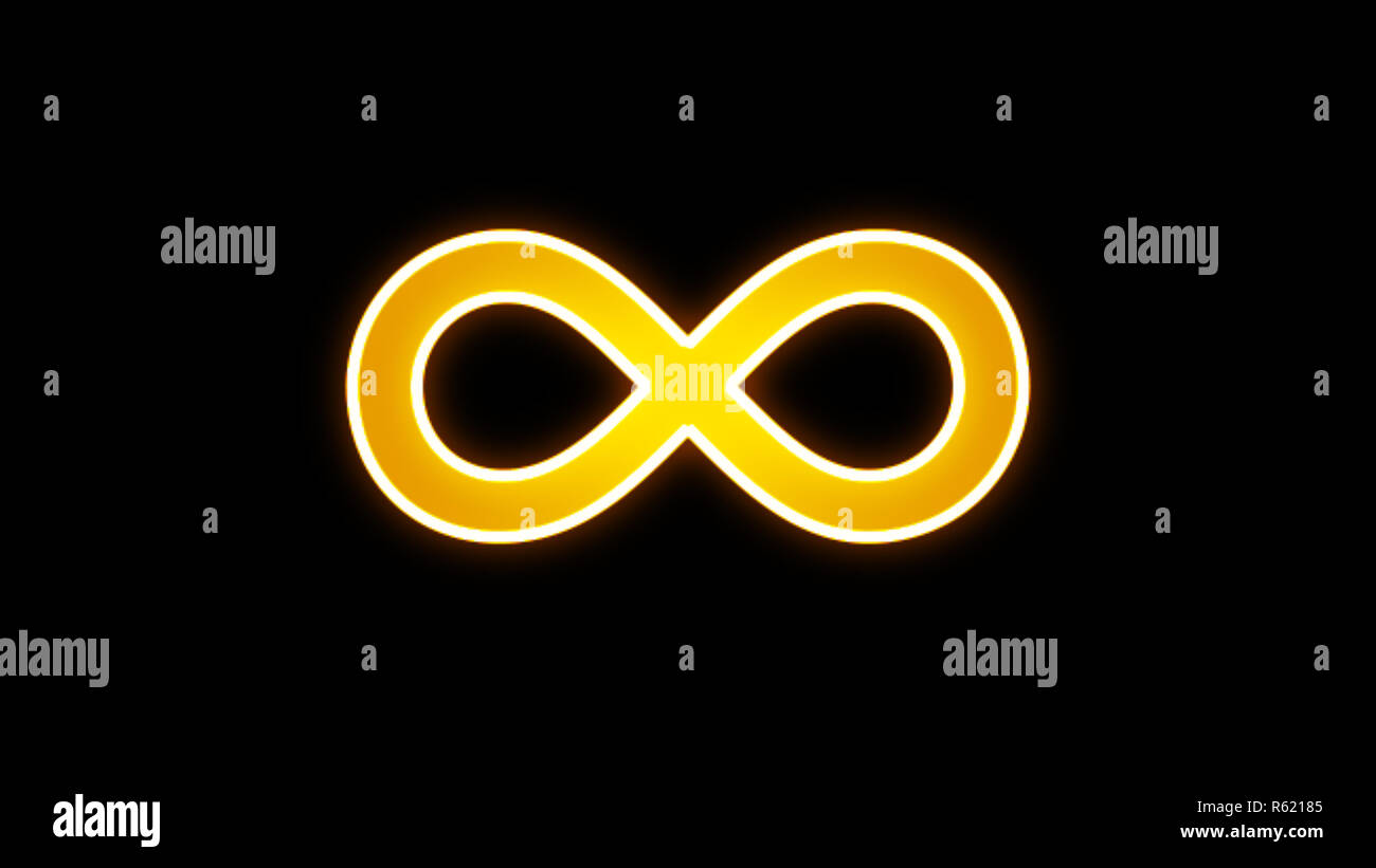 Abstract background infinity sign Stock Photo - Alamy