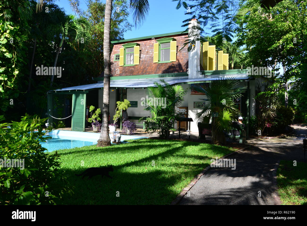 The outside of Ernest Hemingway's home Stock Photo - Alamy