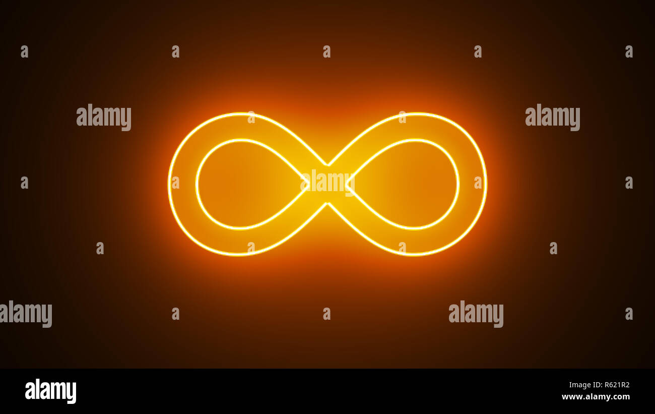 Abstract background infinity sign Stock Photo - Alamy