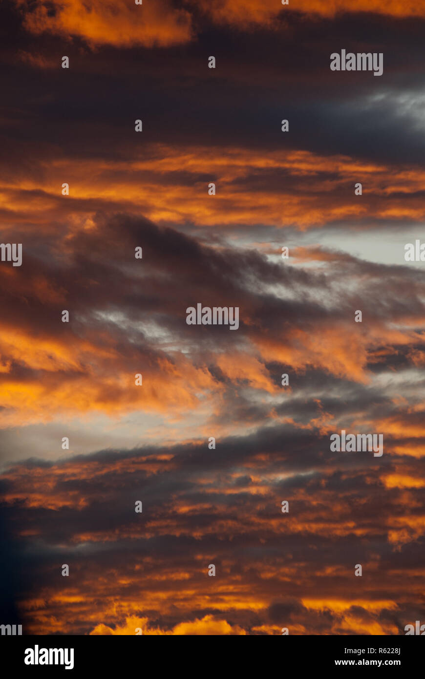 fire sky 3 Stock Photo - Alamy