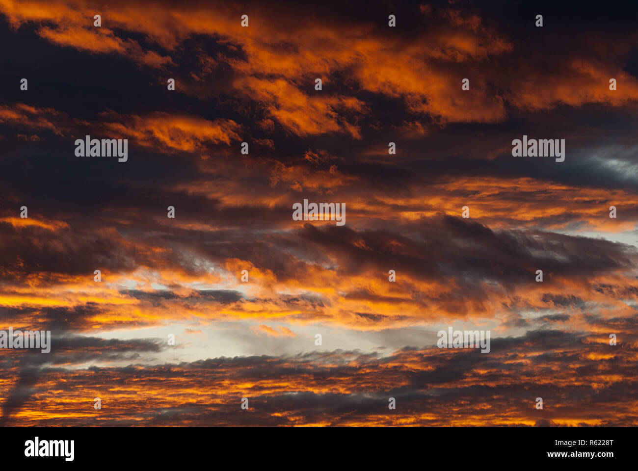 fire sky 8 Stock Photo - Alamy