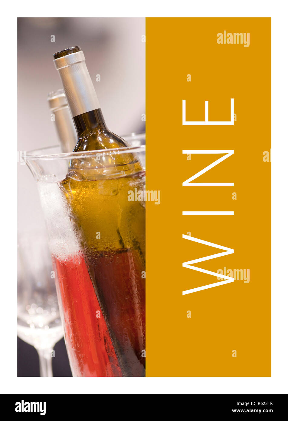 Wine list layout Stock Photo - Alamy