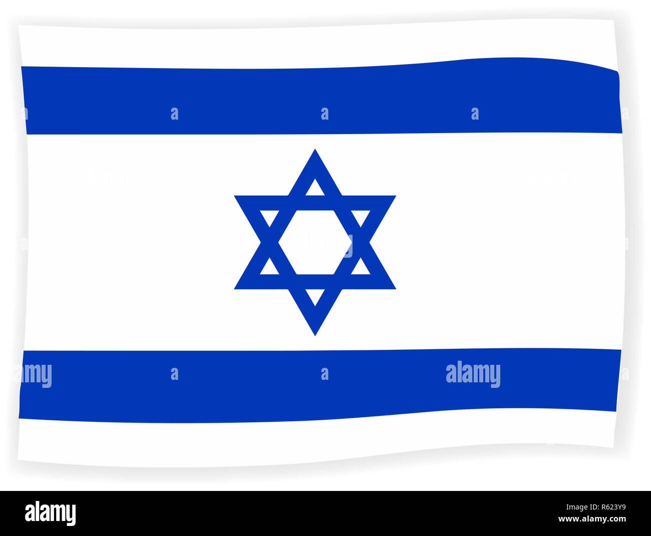 Israel flag transparent hi-res stock photography and images - Alamy