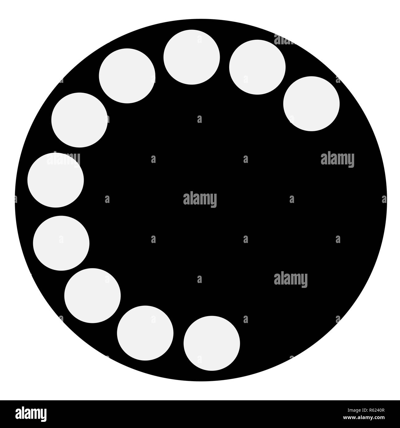 Landline telephone icon image hi-res stock photography and images - Alamy