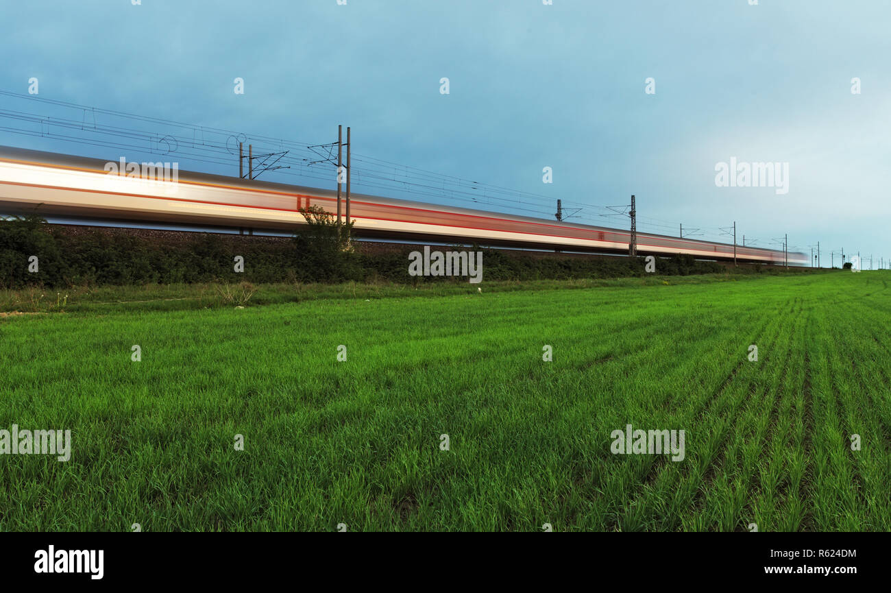 Train tickets high speed train hi-res stock photography and images - Alamy