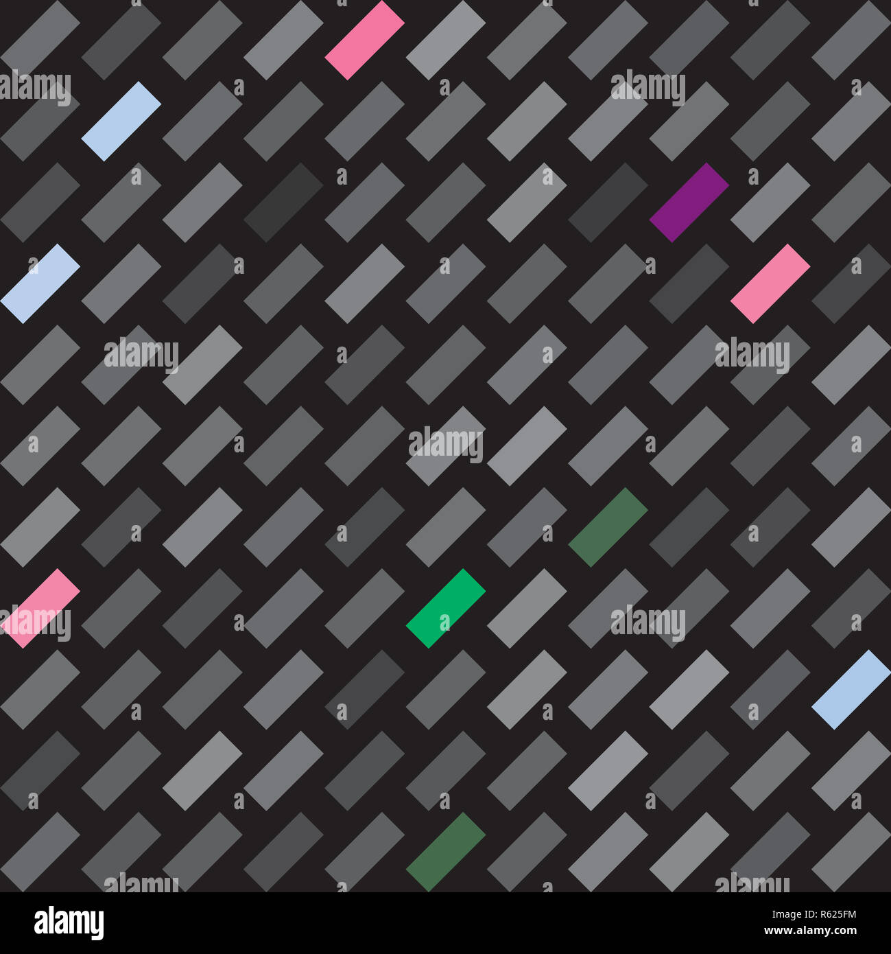 Abstract seamless background design cloth texture with rectangle elements. Creative vector ...