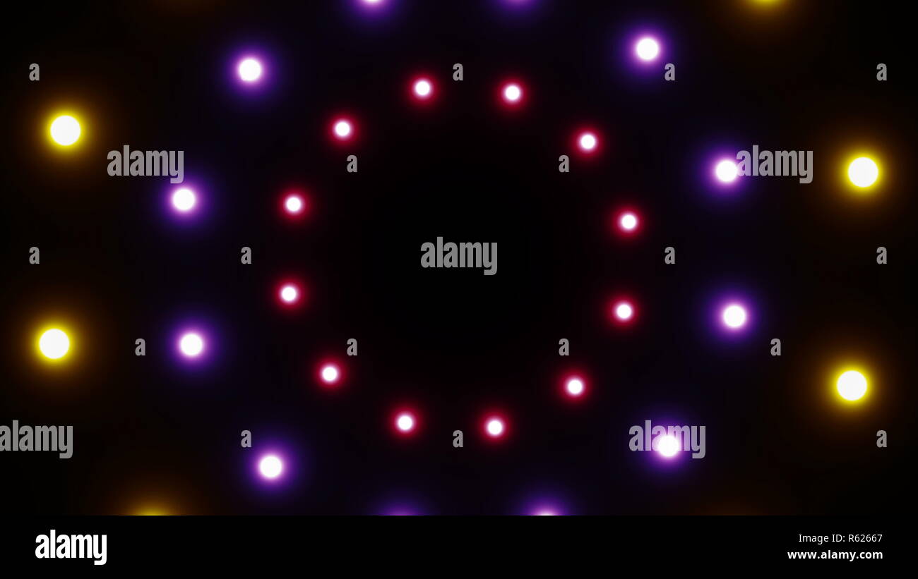 Abstract background with radial lights Stock Photo - Alamy