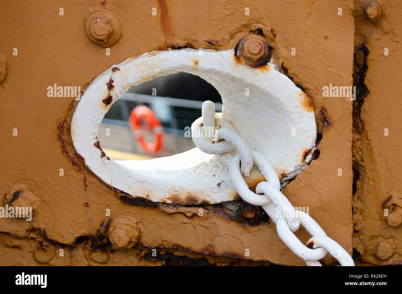 Hawsepipe hi-res stock photography and images - Alamy