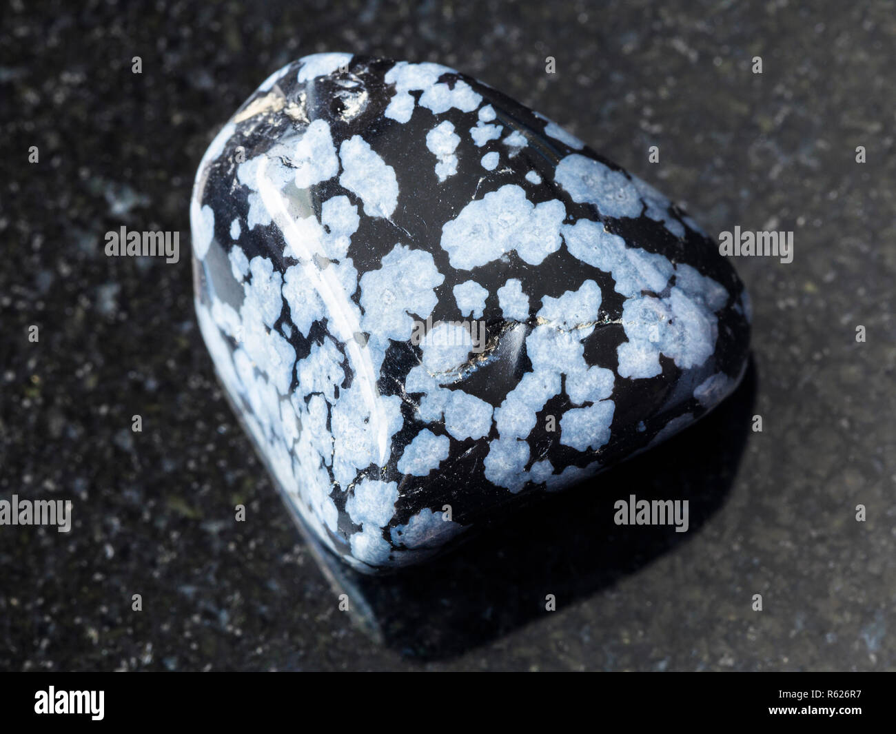 Spotted obsidian stone hi-res stock photography and images - Alamy