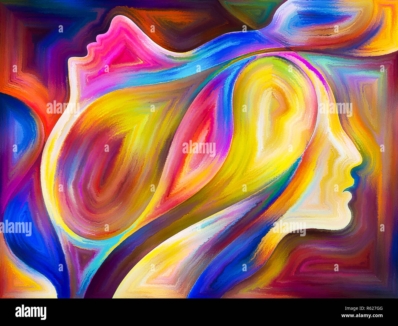 Spheres of Communication Stock Photo - Alamy