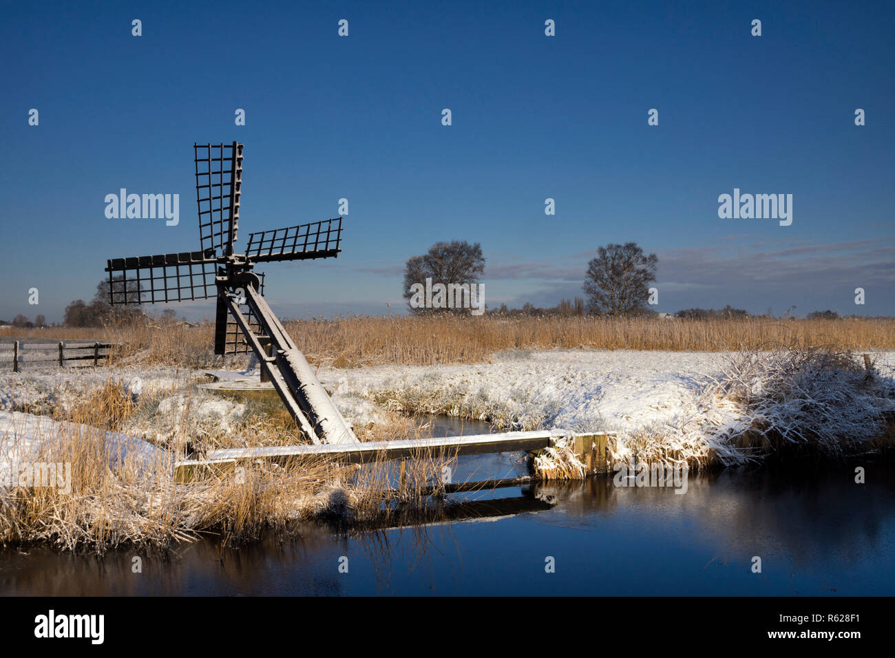 Friesland snow wijckel winter hi-res stock photography and images - Alamy