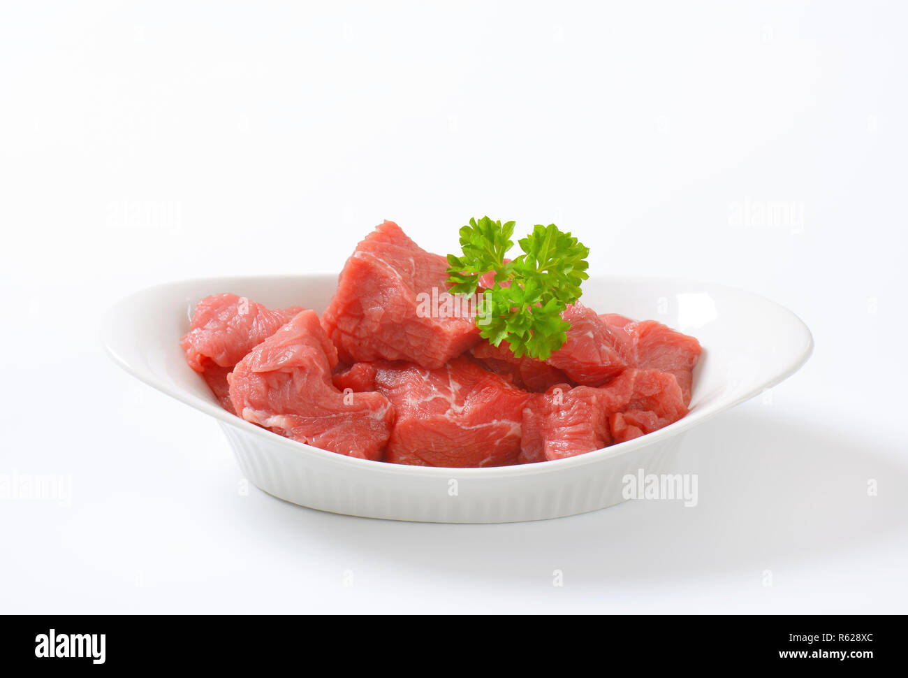 Fresh beef lean diced hi-res stock photography and images - Alamy