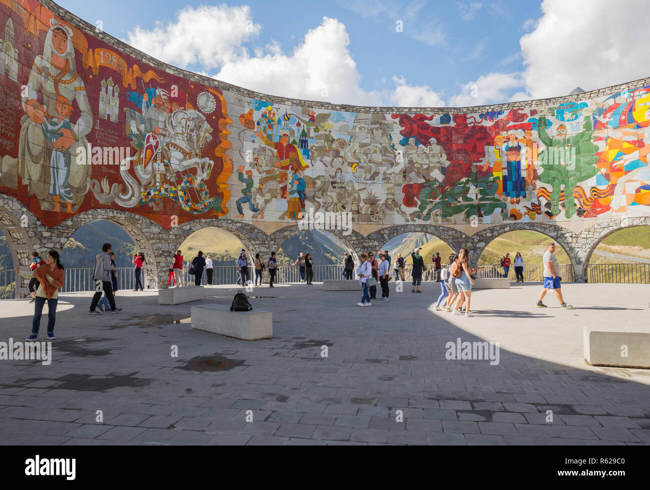 The Georgian Military Road High Resolution Stock Photography and Images ...
