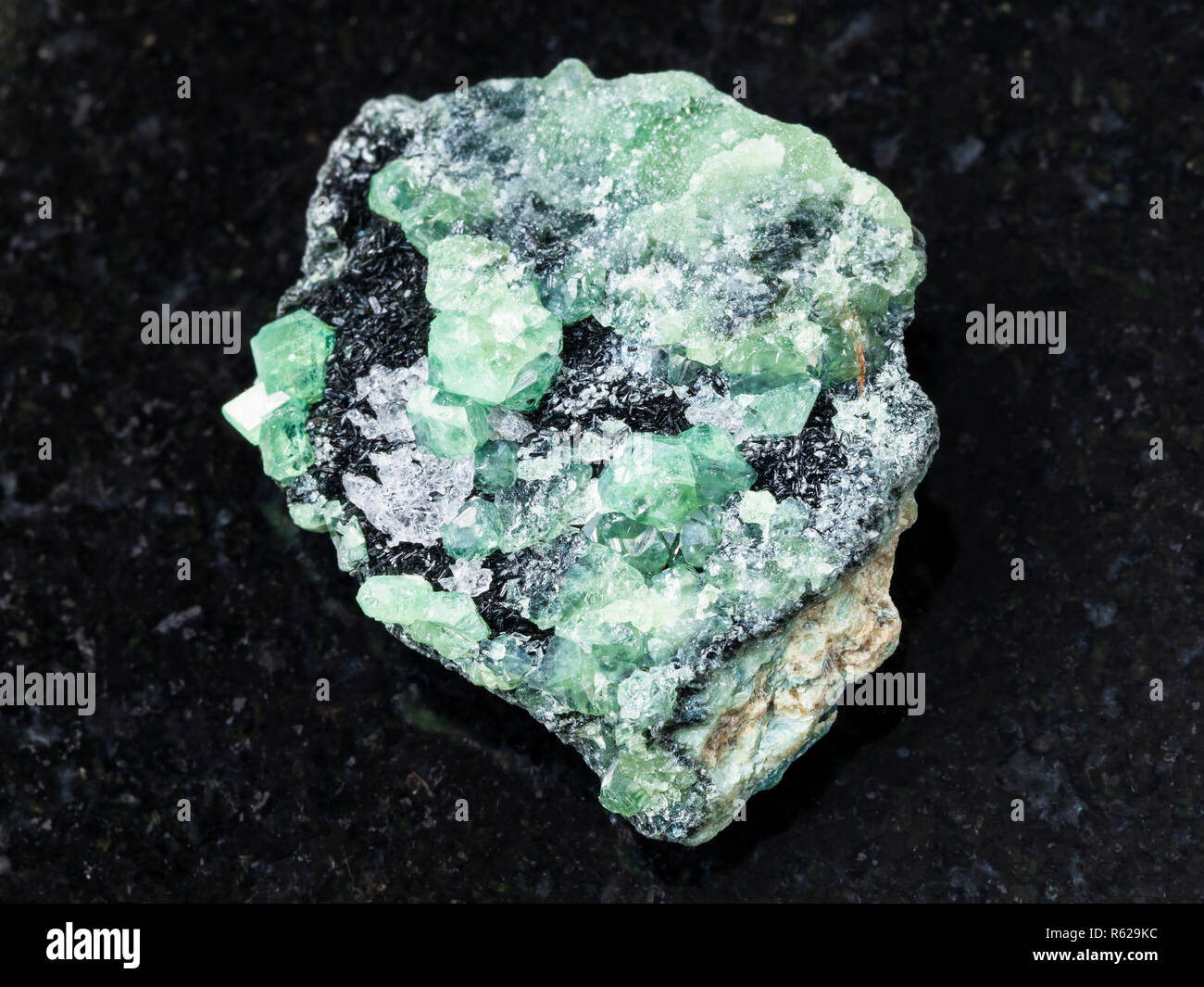 Green demantoid garnet hi-res stock photography and images - Alamy