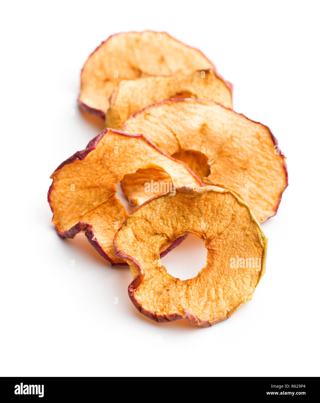 Tasty dried apple slices Cut Out Stock Images & Pictures - Alamy