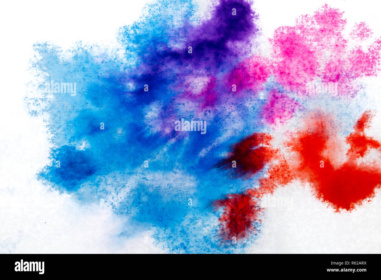 spots of watercolor paint as a background Stock Photo - Alamy