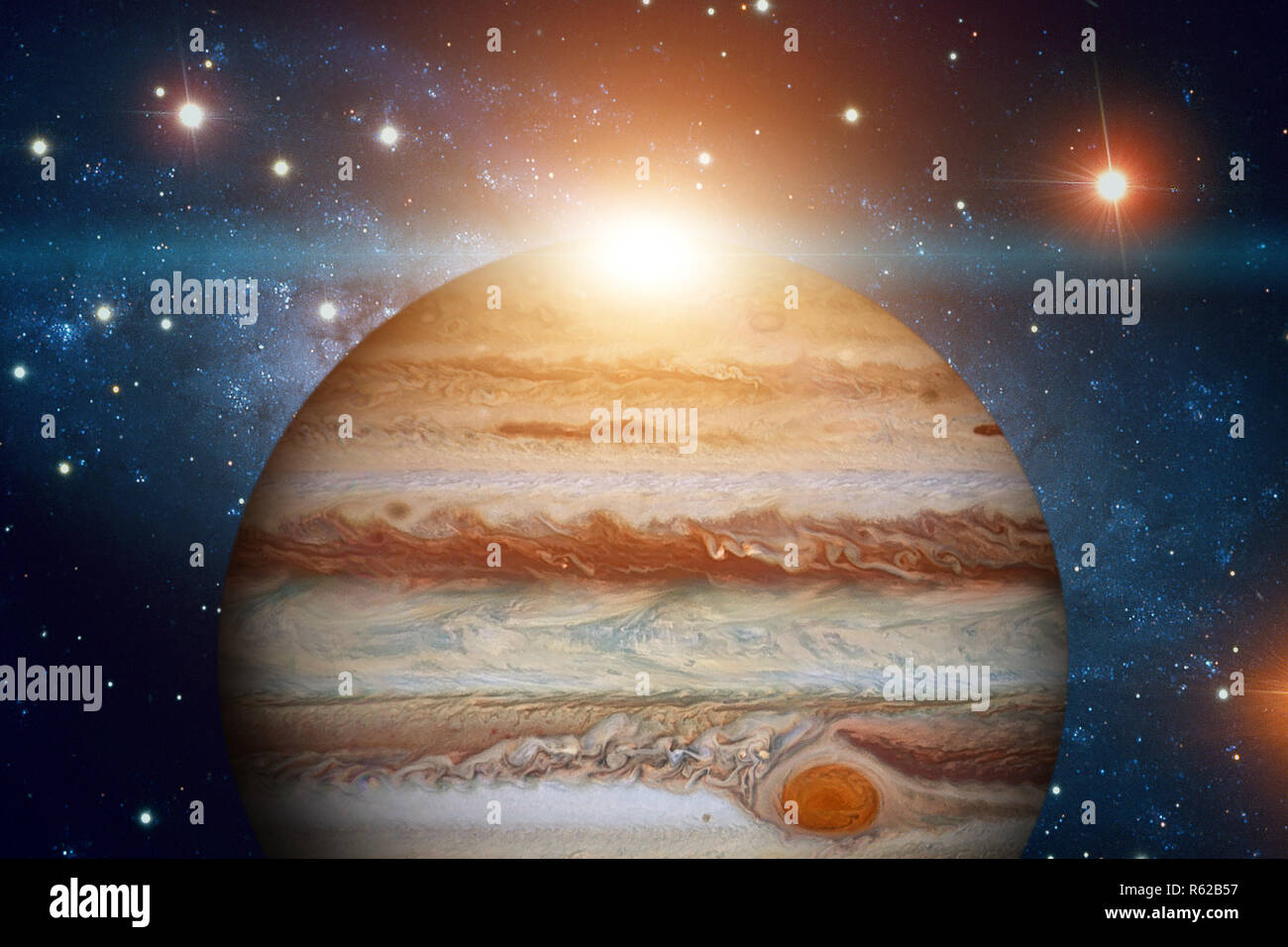 Solar System - Jupiter. It is the largest planet in the Solar System ...