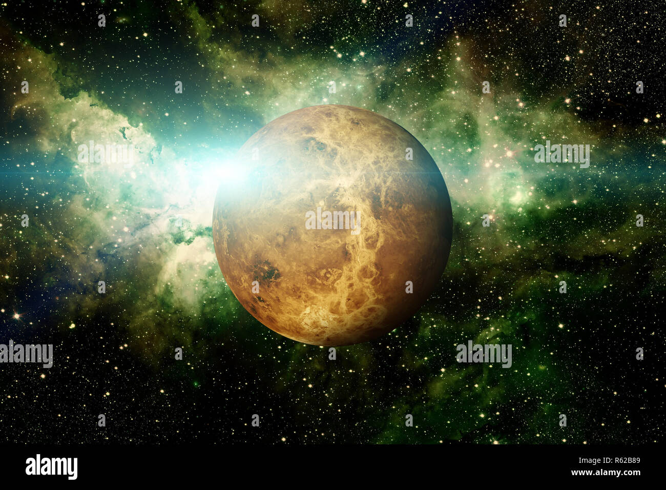 Venus (terrestrial planet) hi-res stock photography and images - Alamy