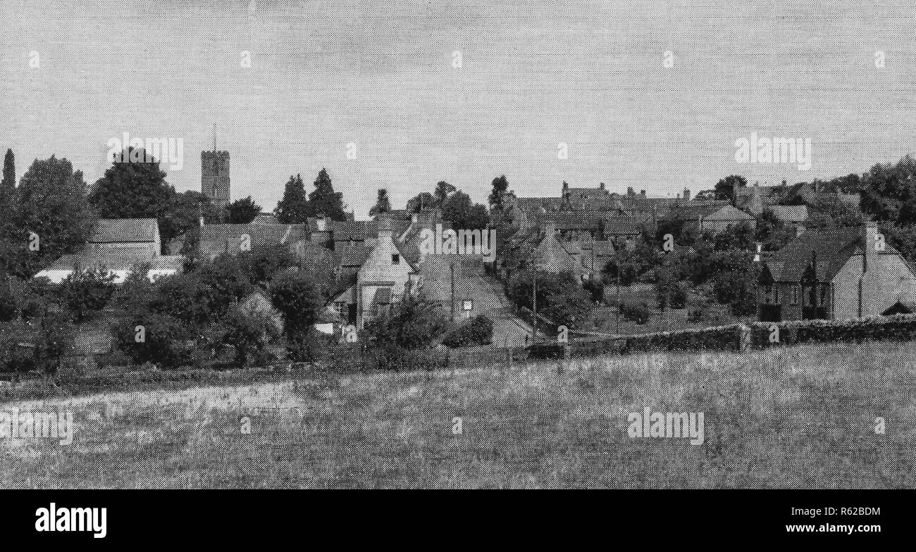 Charlbury from the grammer school hill Stock Photo - Alamy