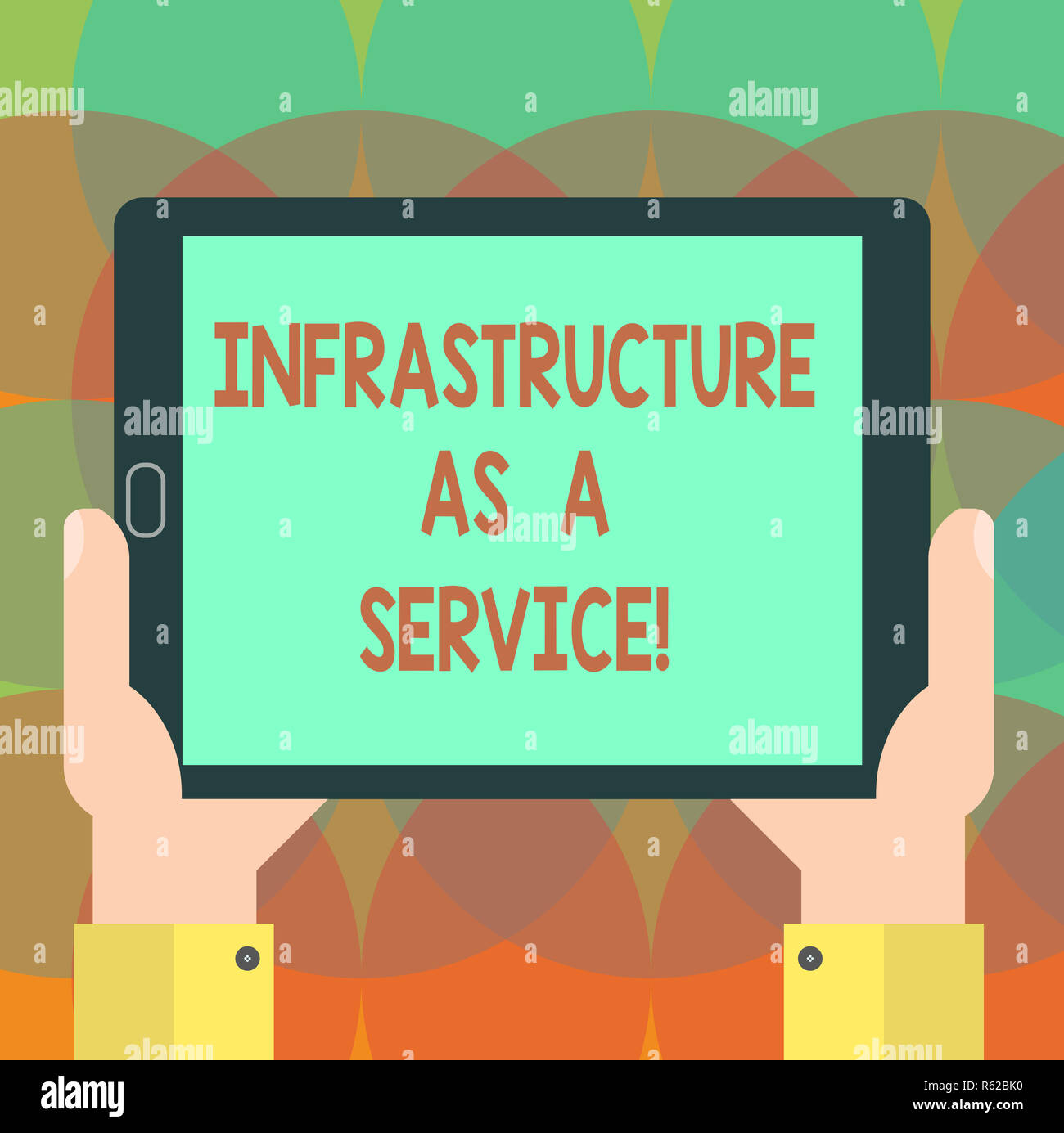 Word writing text Infrastructure As A Service. Business concept for ...