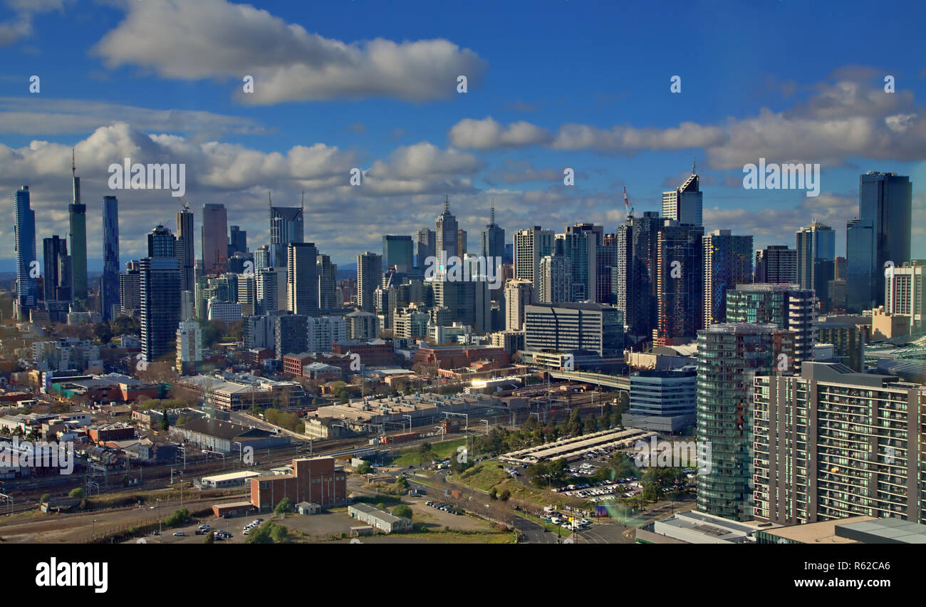 View of Melbourne, Australia Stock Photo - Alamy