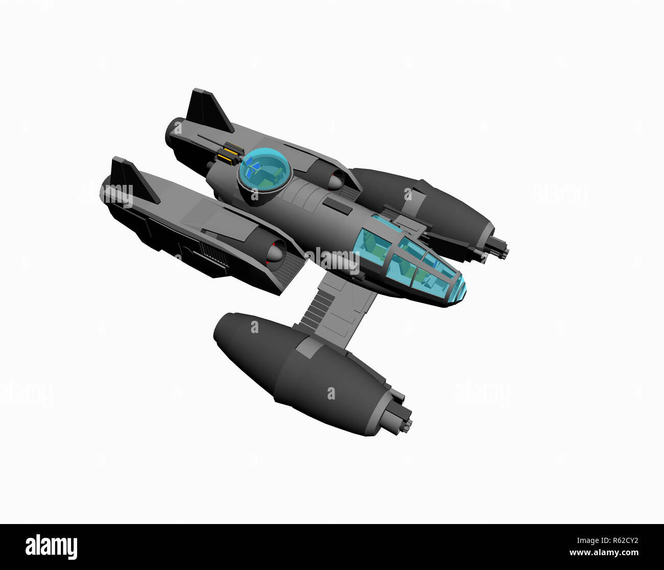 Space freighter Cut Out Stock Images & Pictures - Alamy