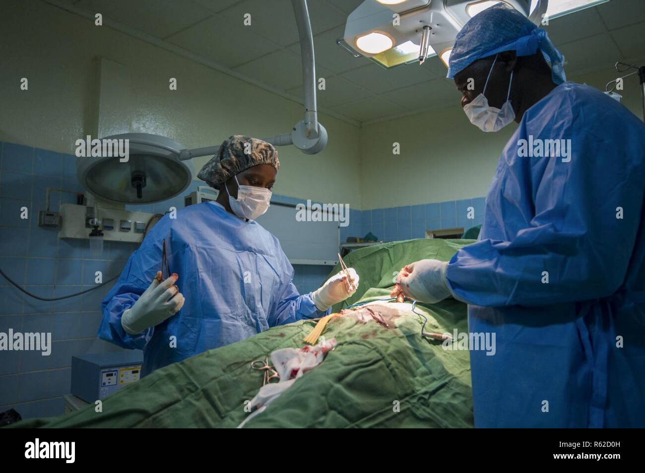 U.S. Army Reserve Sgt. Nykita Williams, operating room technician ...
