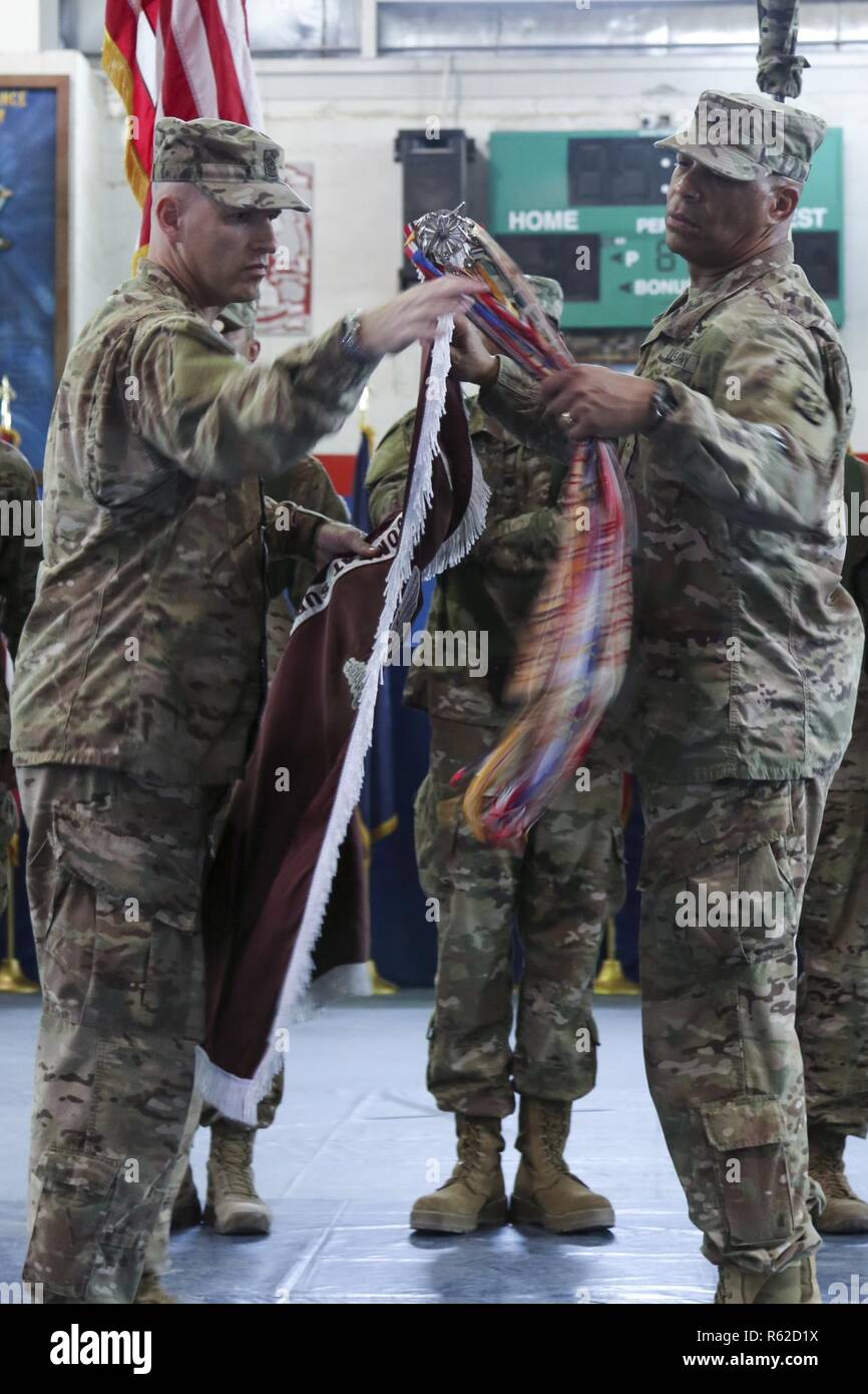 Col. George Kyle (right), the commander of the 31st Combat Support ...