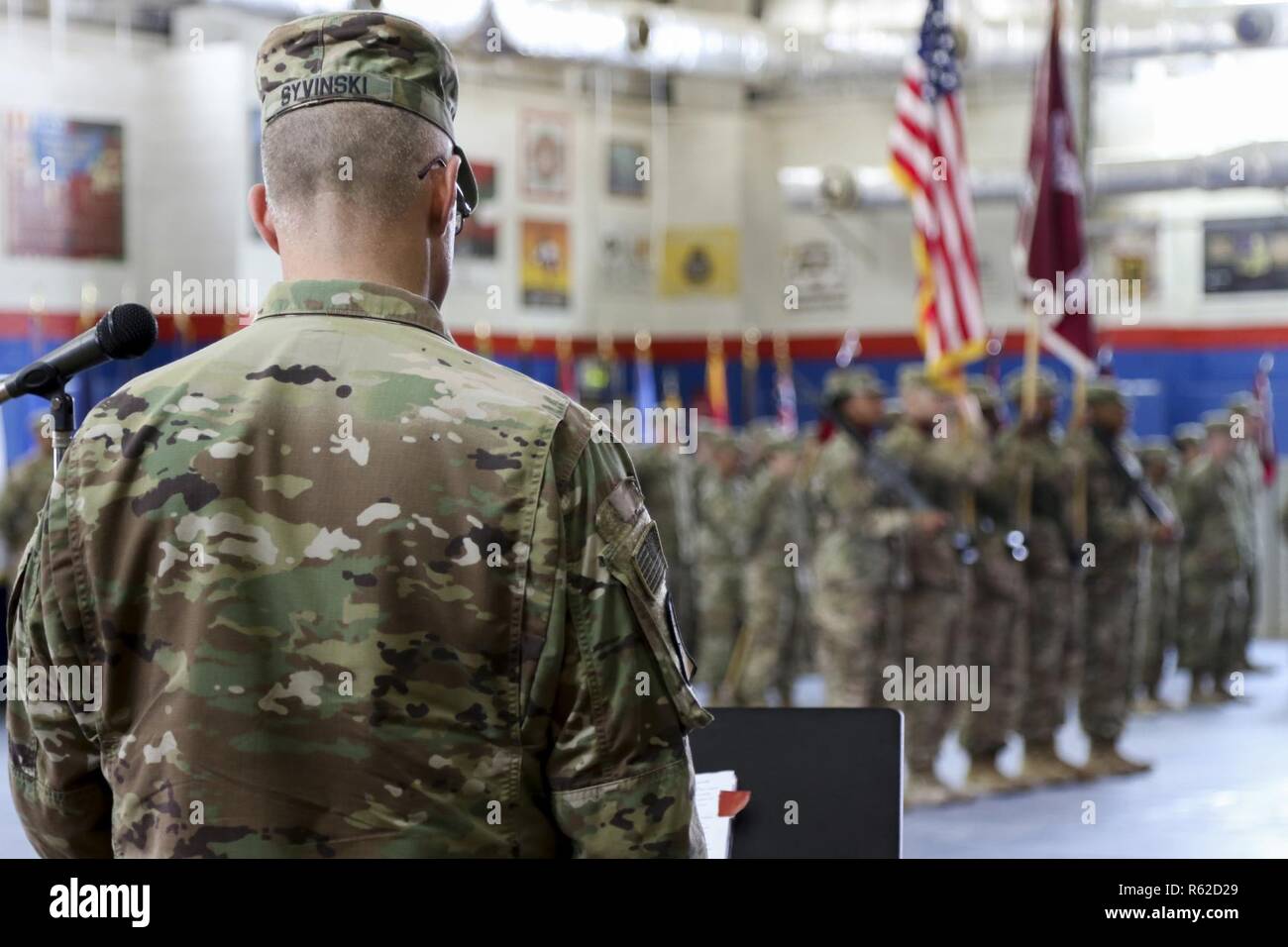 Col. Bruce Syvinski, the commander of the 86th Combat Support Hospital ...