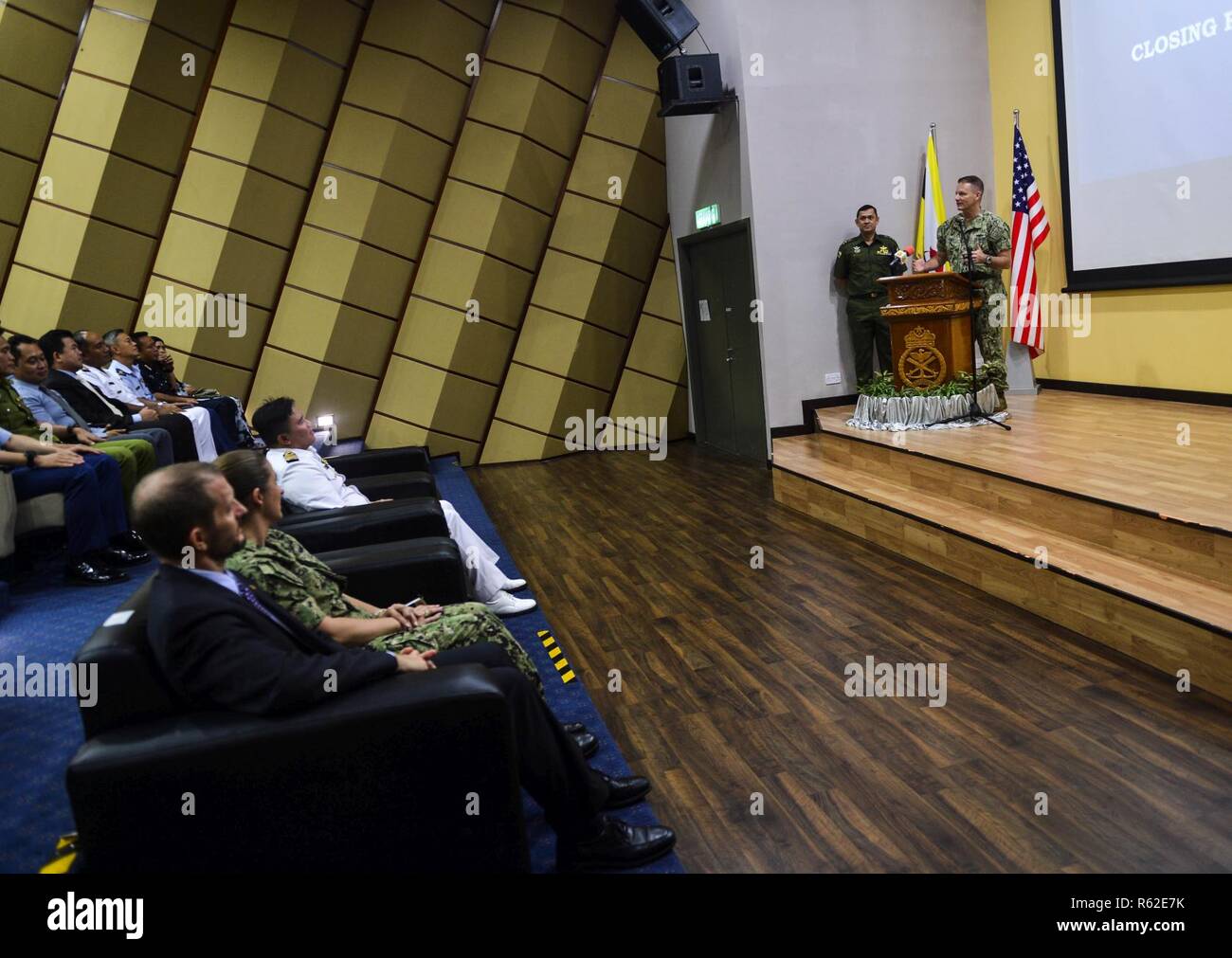 MUARA NAVAL BASE, Brunei (Nov. 16, 2018) - Rear Adm. Joey Tynch ...