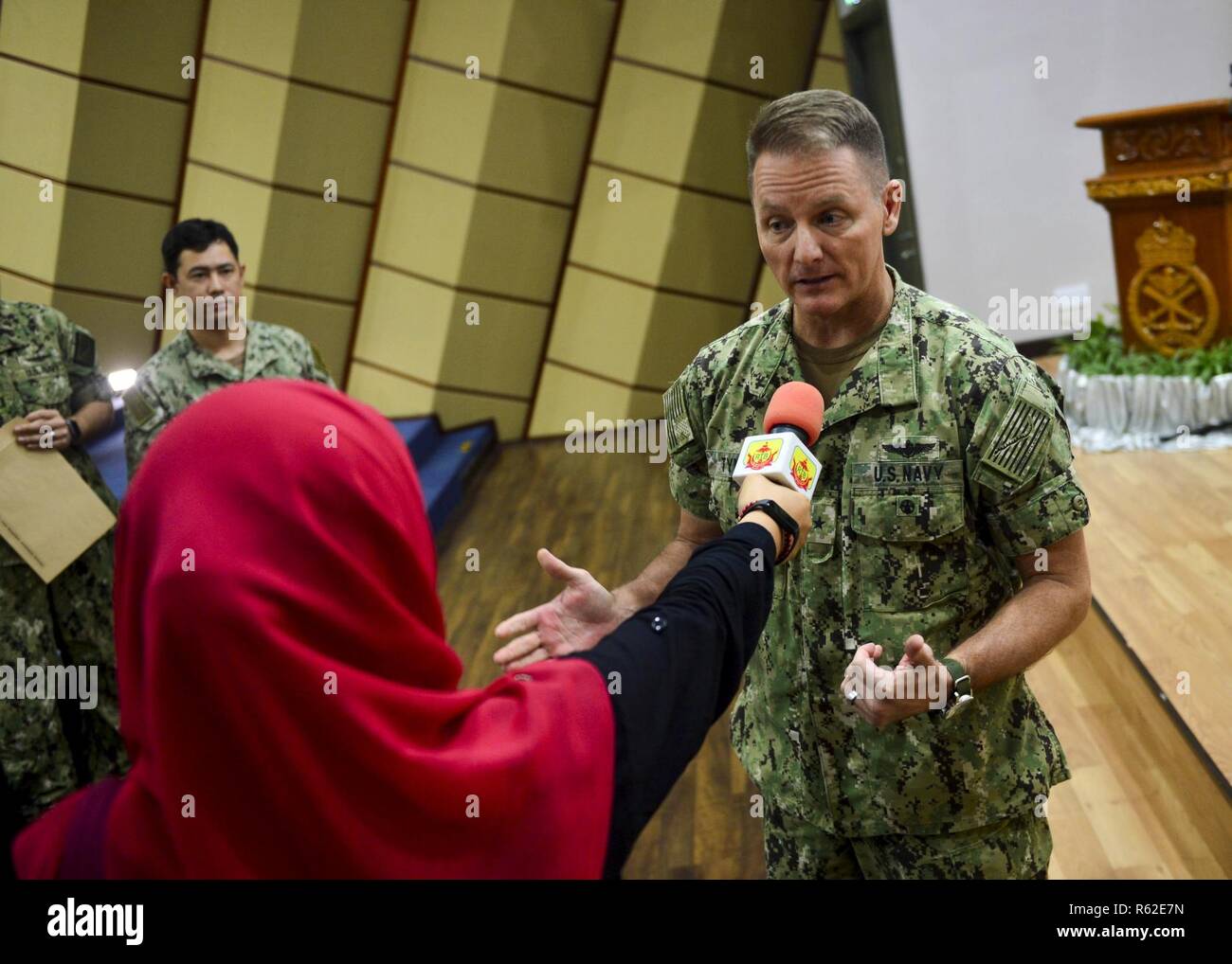 MUARA NAVAL BASE, Brunei (Nov. 16, 2018) - Rear Adm. Joey Tynch ...
