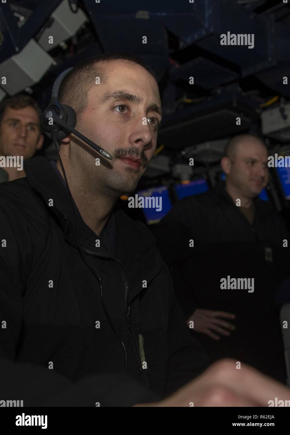 NORWEGIAN SEA (Nov. 16, 2018) Air Traffic Controlman 2nd Class Daniel ...