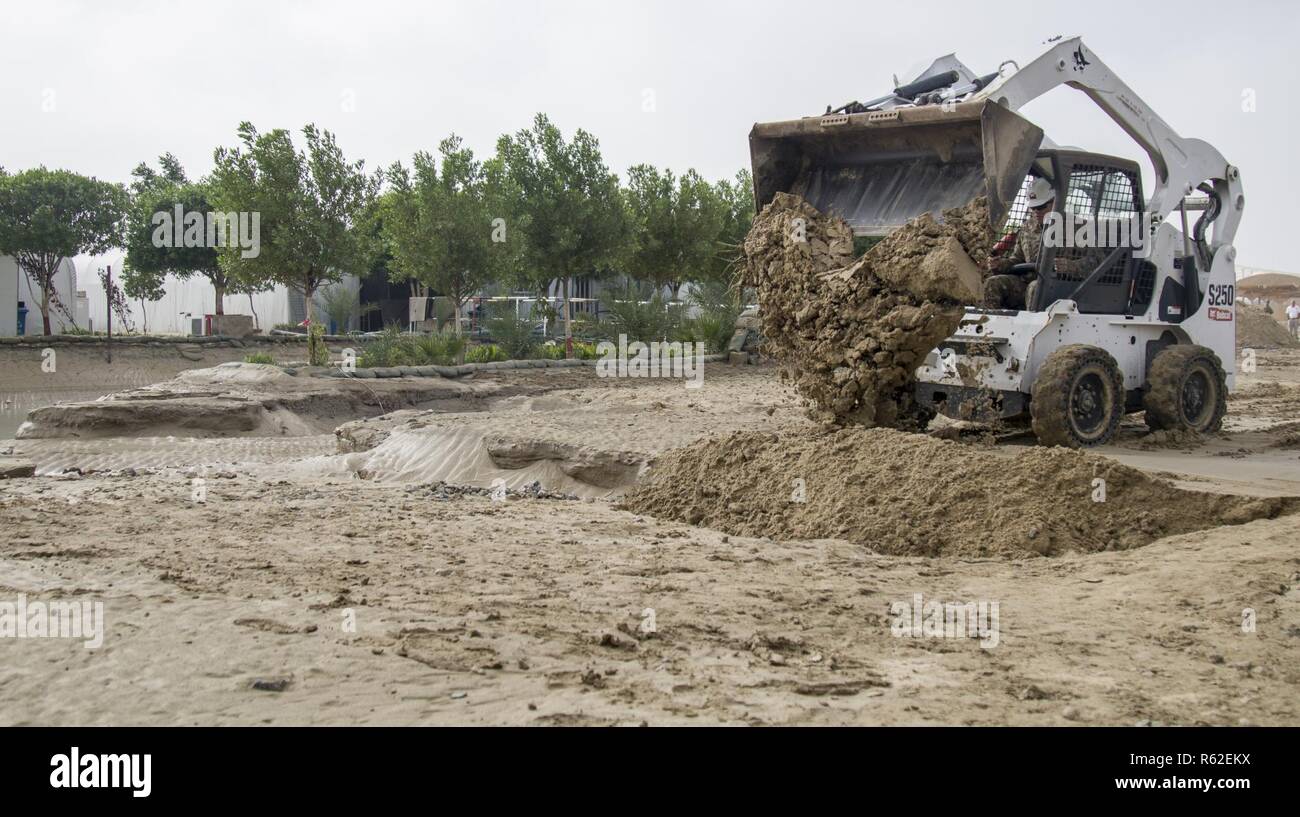 U.S. Army Staff Sgt. Ryan Kitchen, a construction supervisor with the ...