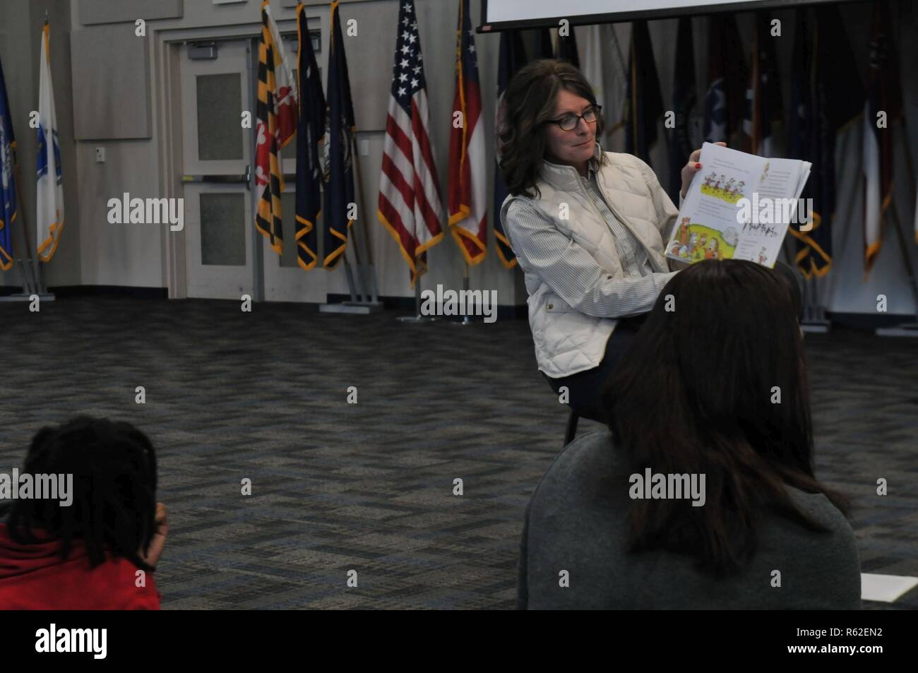 Susan Jarrard, wife of the Georgia Army National Guard Adjutant General ...