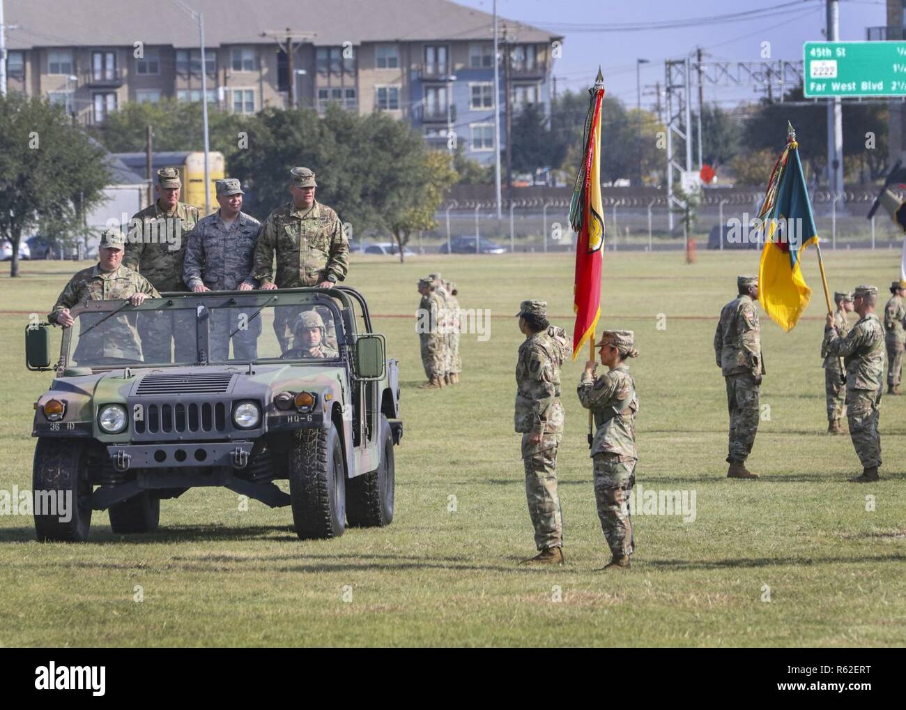 From left to right: Maj. Gen. Patrick H. Hamilton, the new commander of ...