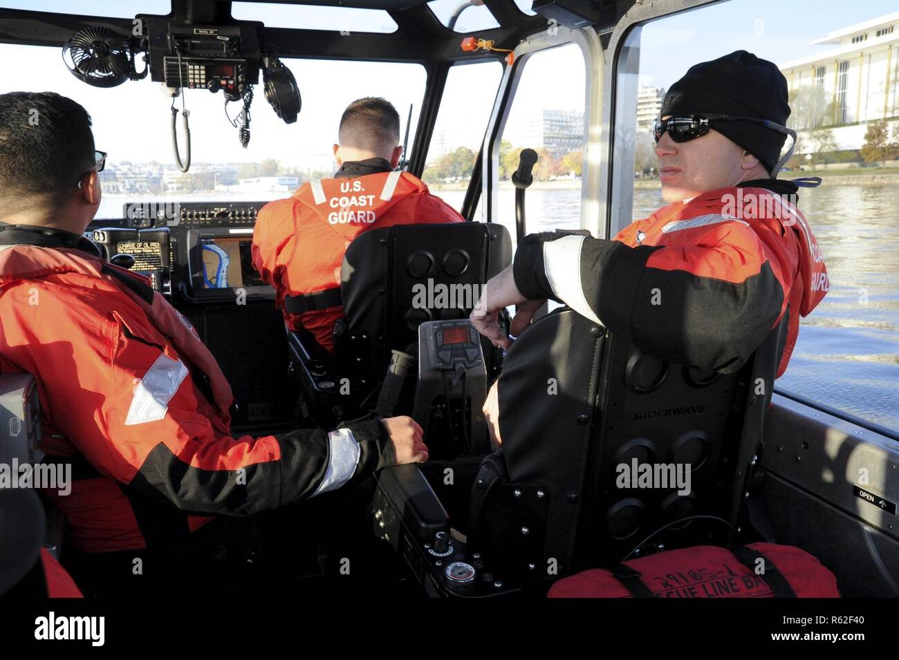 Maritime Enforcement Specialist 2nd Class Frank Polinik, a reservist ...