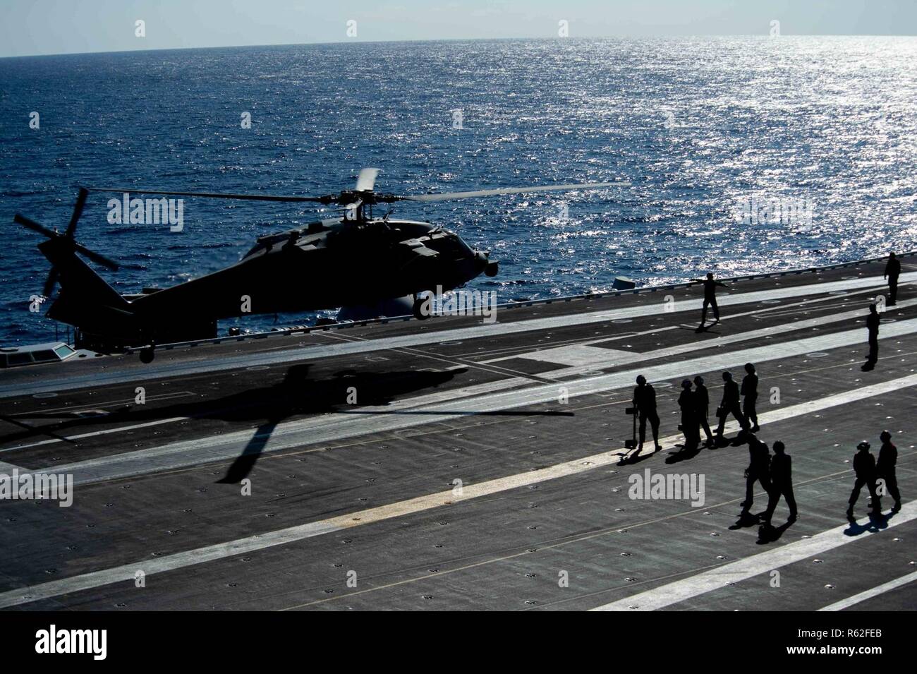 PHILIPPINE SEA (Nov. 16, 2018) An MH-60S Knight Hawk, with Helicopter ...