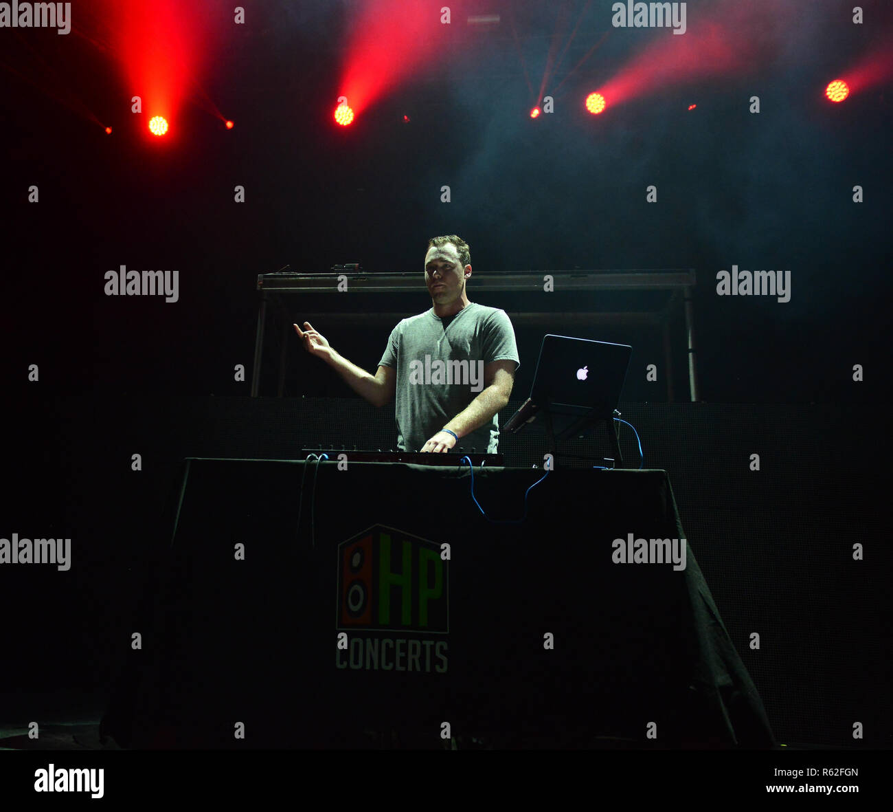 Zedd performing live in concert at Watsco Center in Carol Gables ...