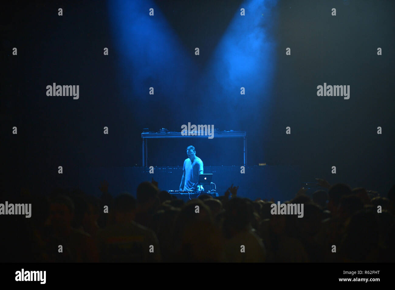 Zedd performing live in concert at Watsco Center in Carol Gables ...