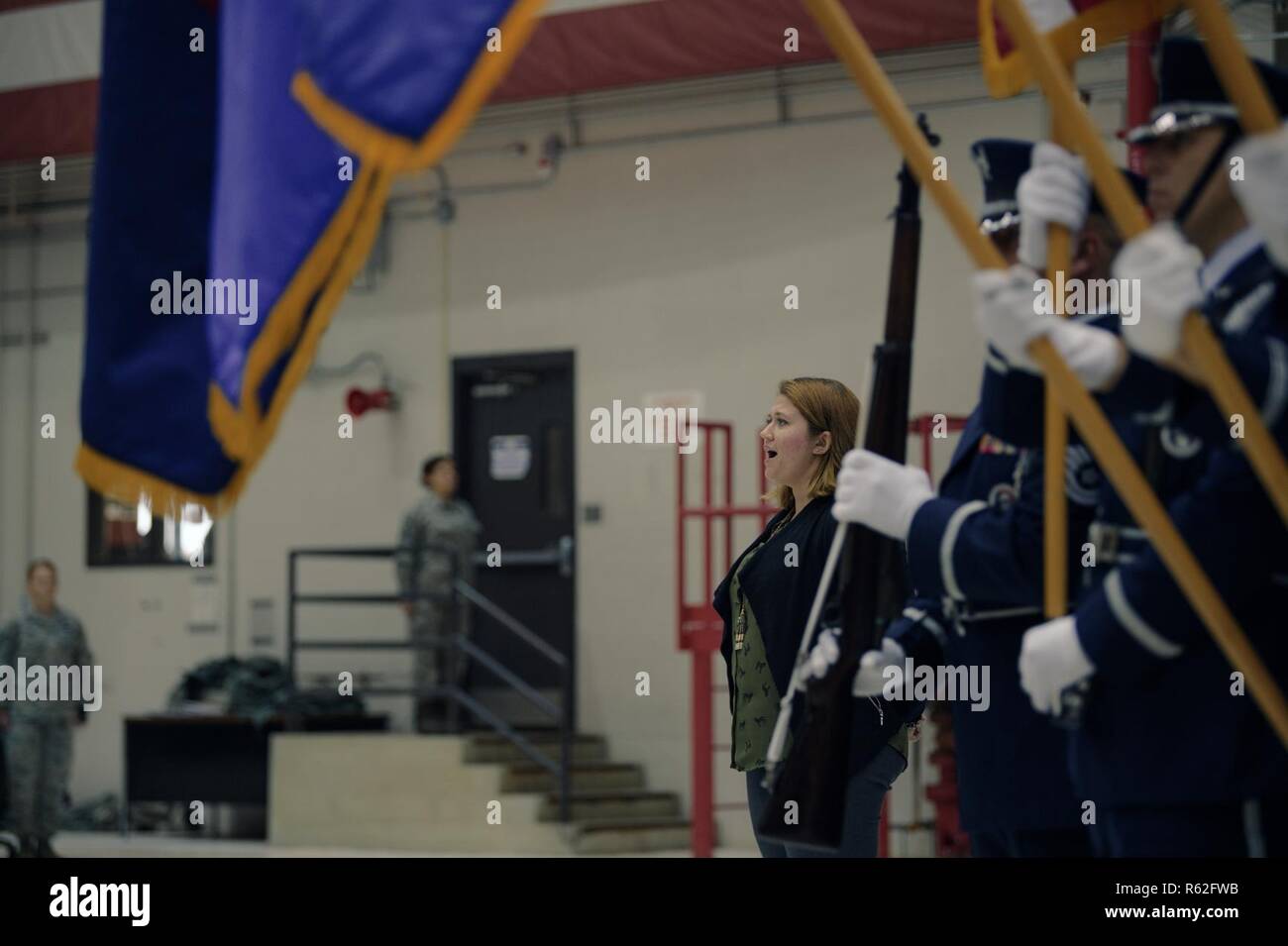 Erica Kilgore, daughter of Col. Robert Kilgore, outgoing commander of ...
